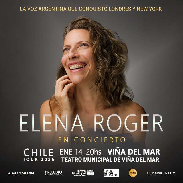 Elena Roger - Viña Del Mar en Teatro Municipal de Viña del Mar