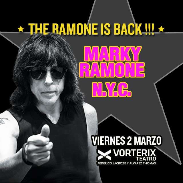 MARKY RAMONE - THE RAMONE IS BACK