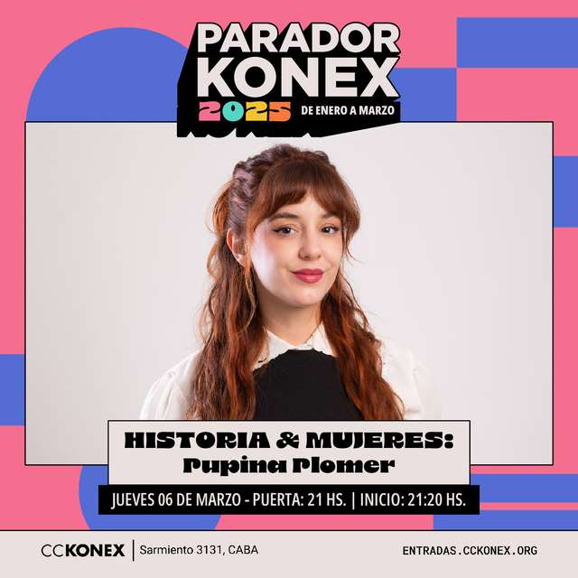 Historia & Mujeres: Pupina Plomer en Gran Sala