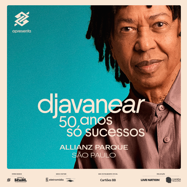 Djavan: Djavanear 50 anos - Só Sucessos | São Paulo en Allianz Parque