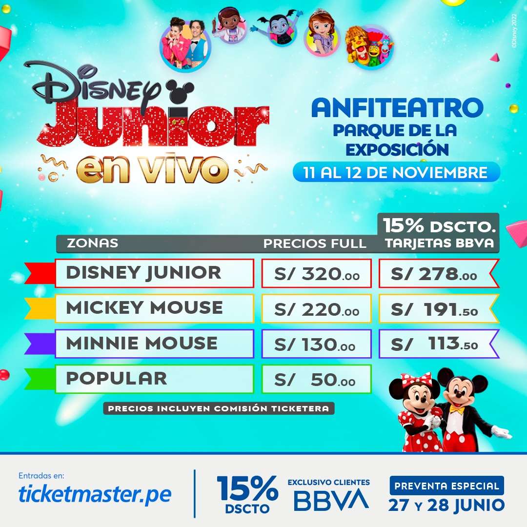 Disney Junior en Vivo