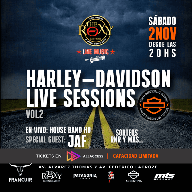 HARLEY DAVIDSON LIVE SESSION VOL.2