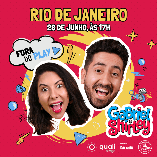Gabriel e Shirley no Qualistage - RJ - 28/06/2026