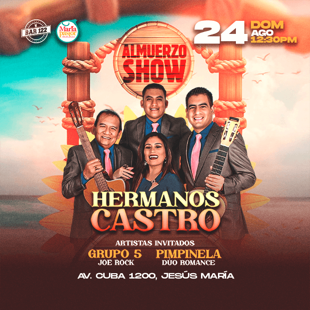 Los Hermanos Castro En Vivo Almuerzo Show
