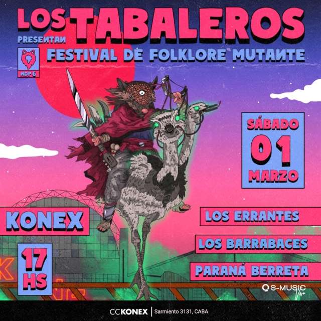 Los Tabaleros Presentan el Festival de Folklore Mutante