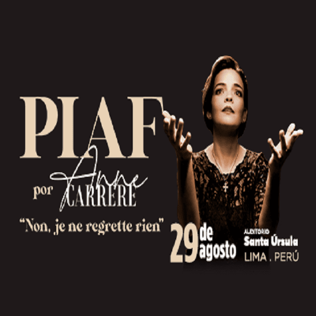 Piaf con Anne Carrere - No me arrepiento de nada