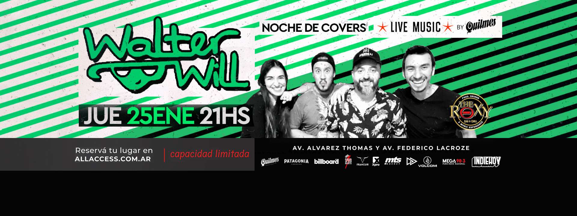 WALTER WILL - NOCHE DE COVERS