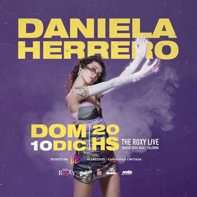 DANIELA HERRERO - ÚLTIMO SHOW EN CABA