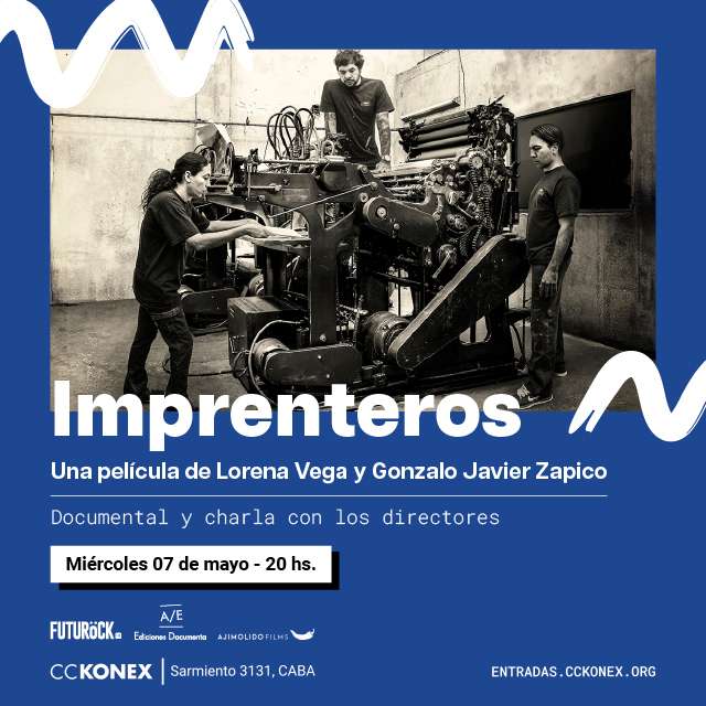 Imprenteros: La Película en Sala Auditorio