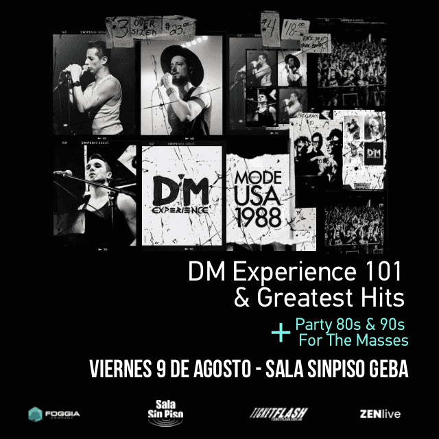 DM EXPERIENCE + PARTY 80´s & 90´s For The Masses