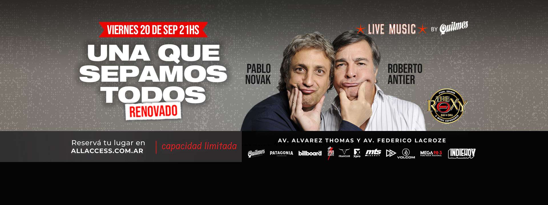 PABLO NOVAK - ROBERTO ANTIER - UNA QUE SEPAMOS TODOS - RENOVADO